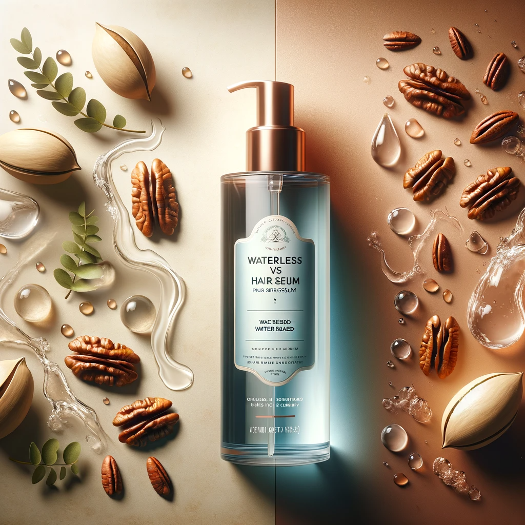 Waterless Hair Serum vs. Water-Based: Why Nuez Acres™ Pecan Hair Serum